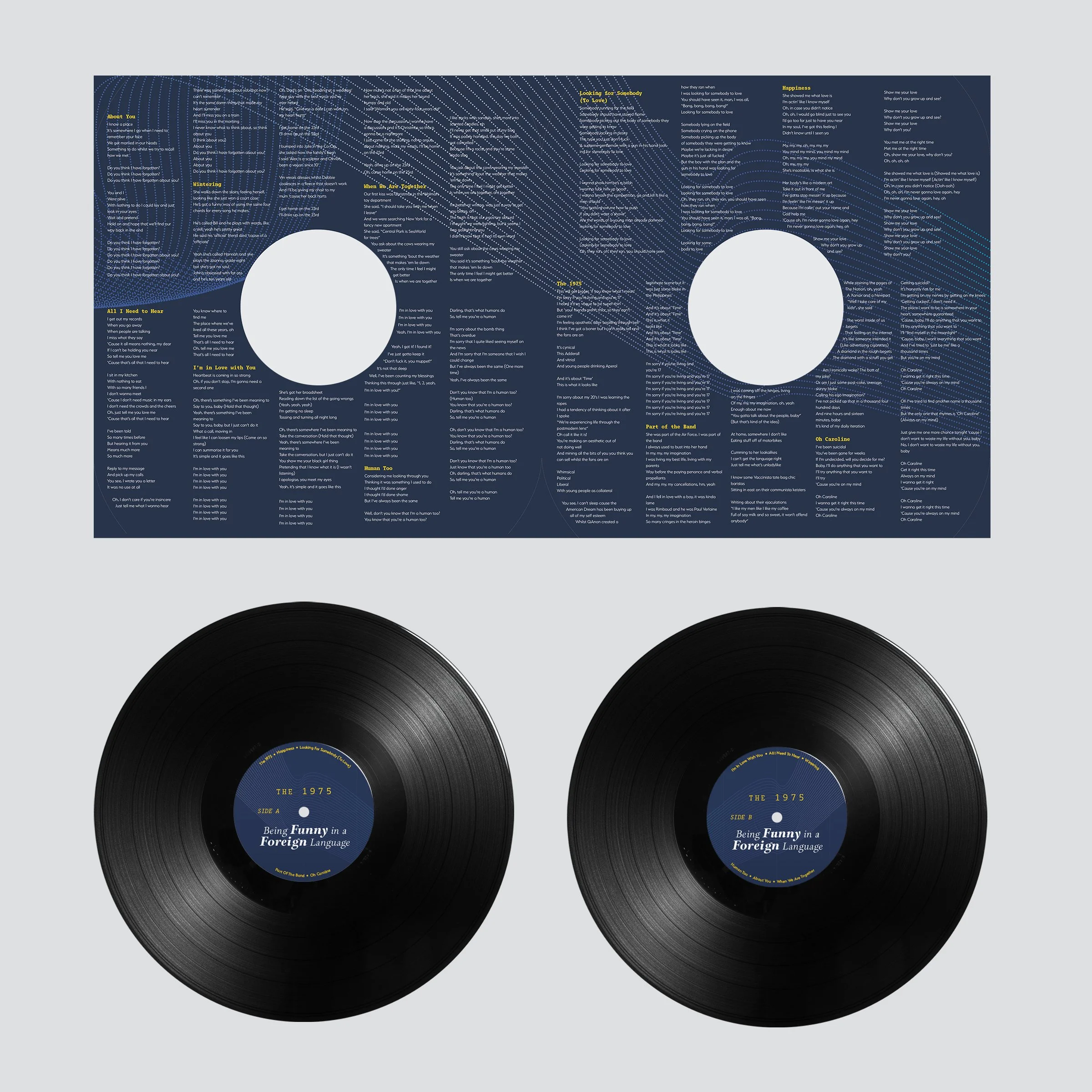 Vinyl Album Redesign — Maggie Kwan Vinyl Album Redesign — Maggie Kwan