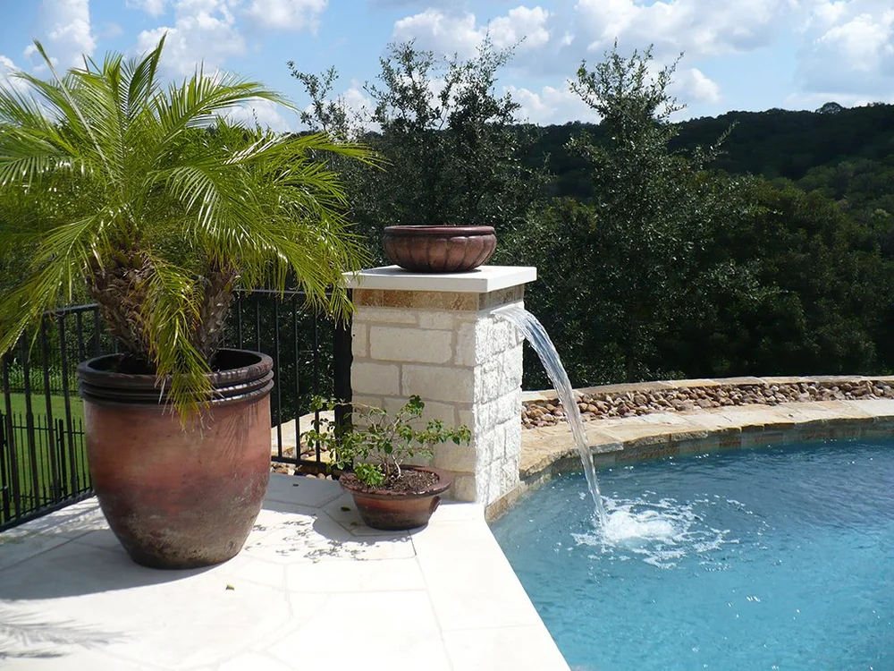 Custom Pool Water Features in Austin, TX | Johnson Custom Pools Design ...