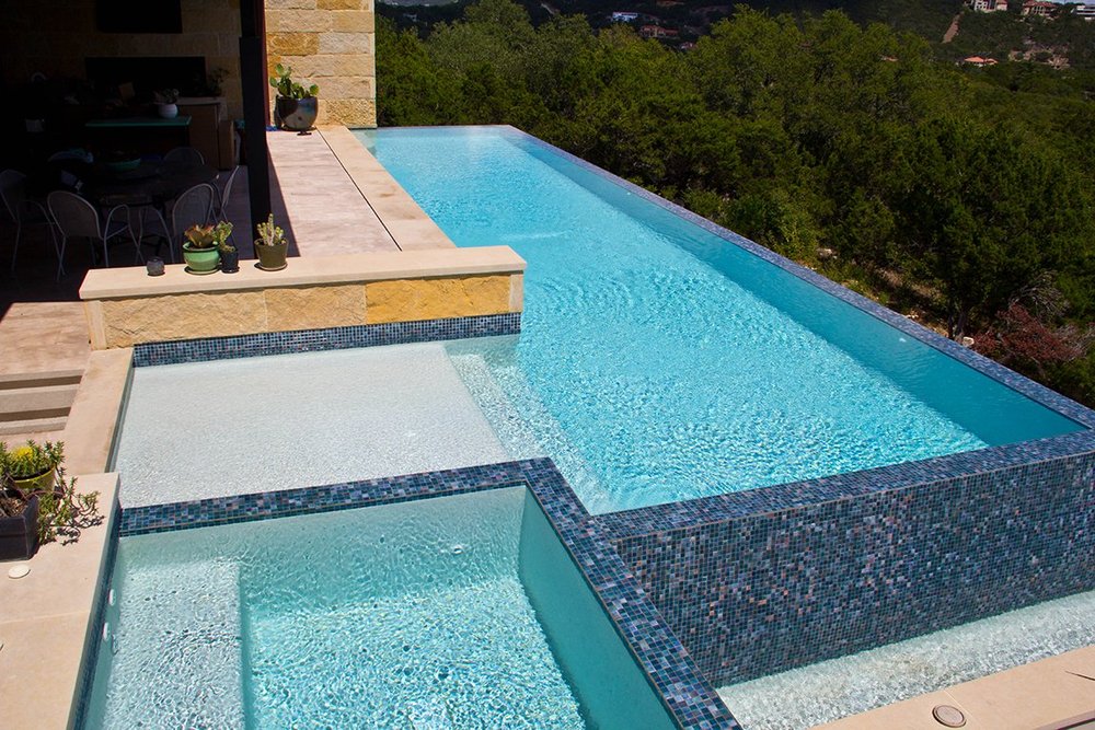 Custom Linear Shaped Pools in Austin, TX | Johnson Custom Pools Design ...