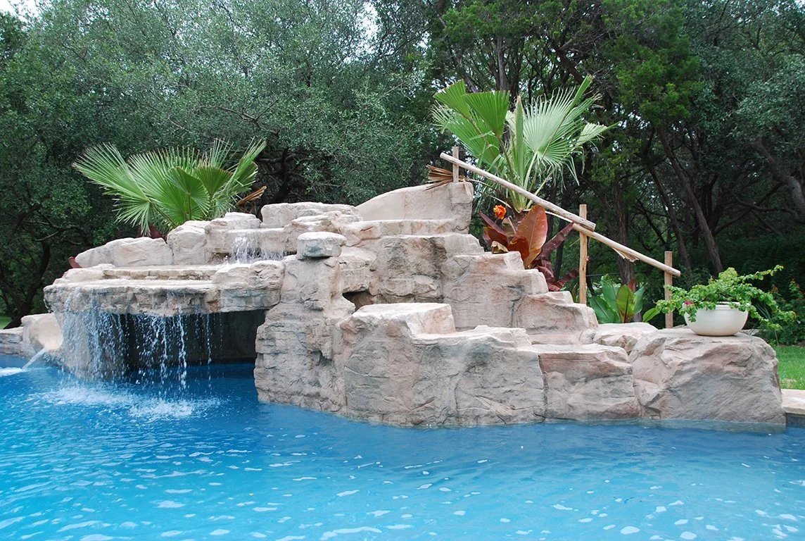 Custom Pool Grottos in Austin, TX | Johnson Custom Pools Design ...