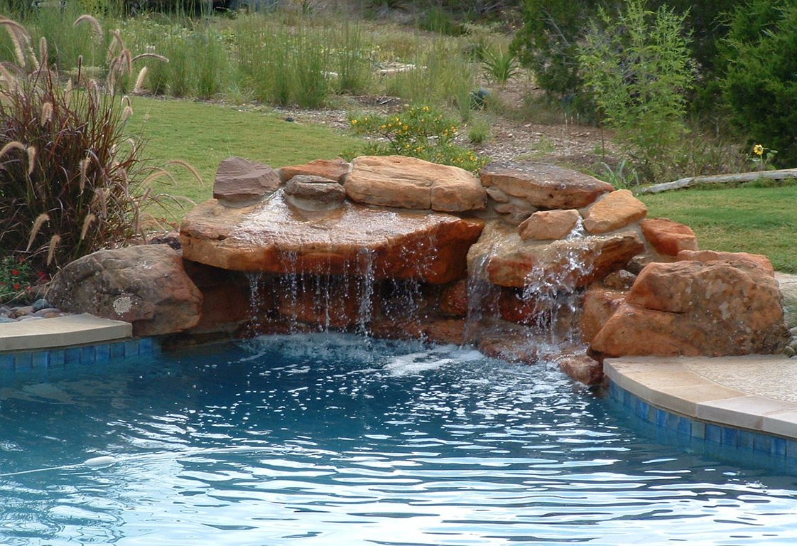 Custom Pool Water Features in Austin, TX | Johnson Custom Pools Design & Installation — Johnson ...