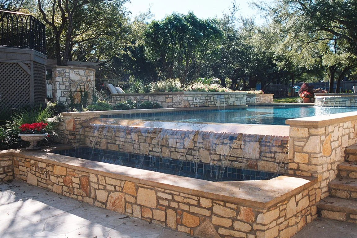 Custom Pool Water Features in Austin, TX | Johnson Custom Pools Design & Installation — Johnson ...