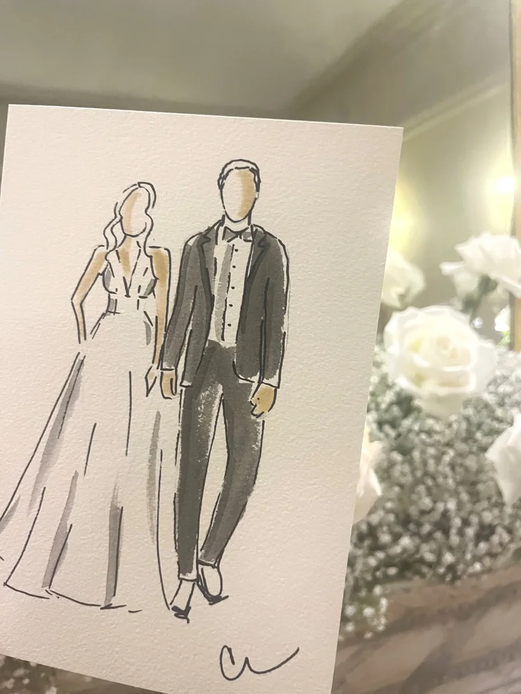 Live Art for Weddings | Art Experienced