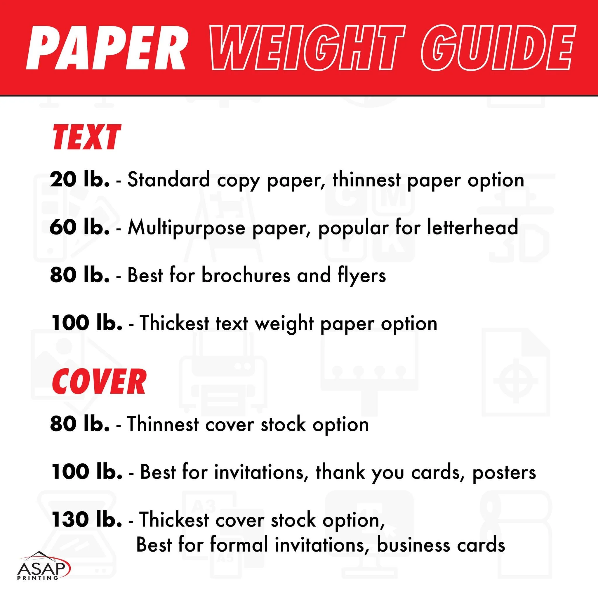 General 5 — ASAP Printing