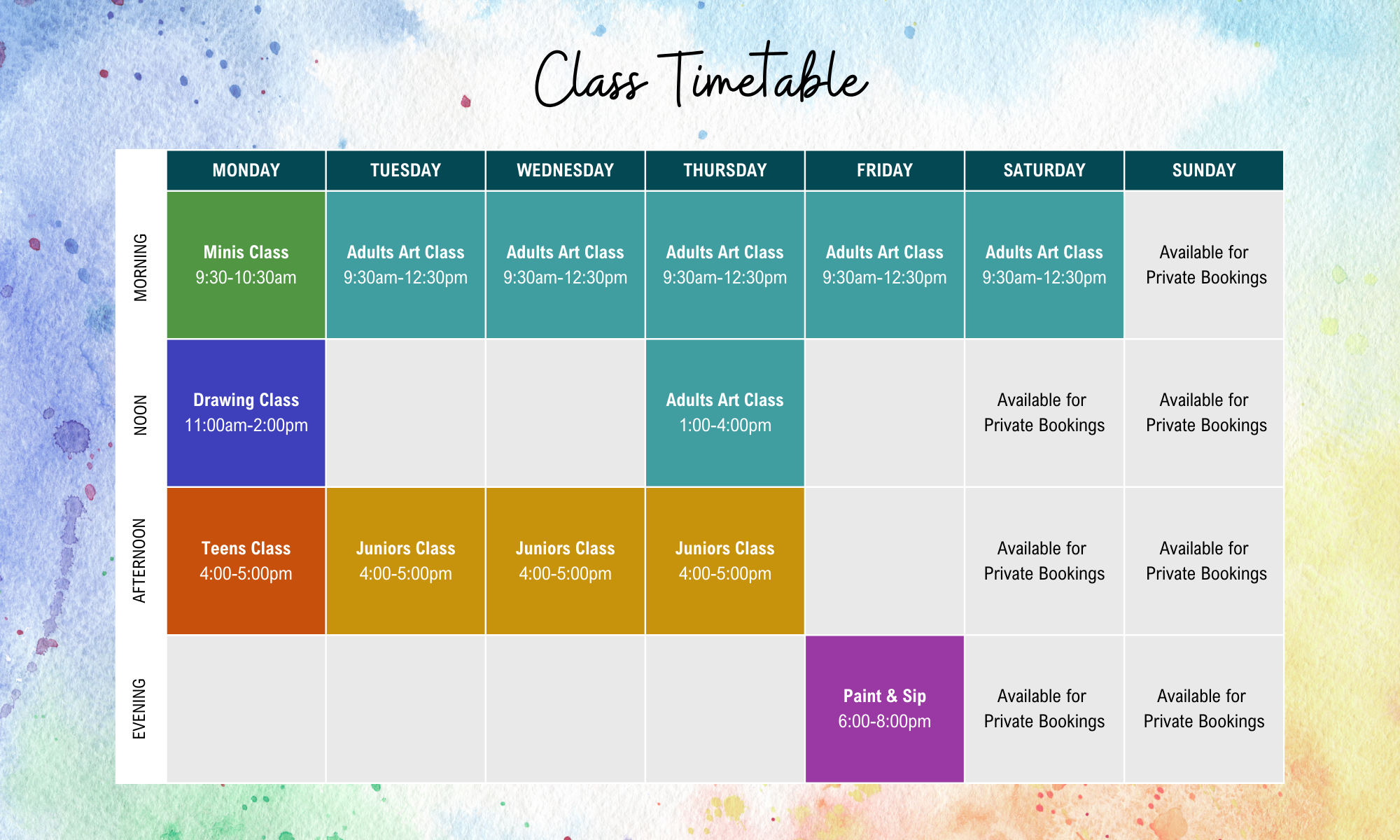 Creative Pair Studio - Painting & Collage Classes in Subiaco