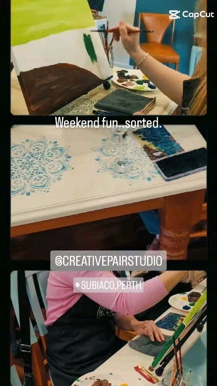 Creative Pair Studio - Painting & Collage Classes in Subiaco