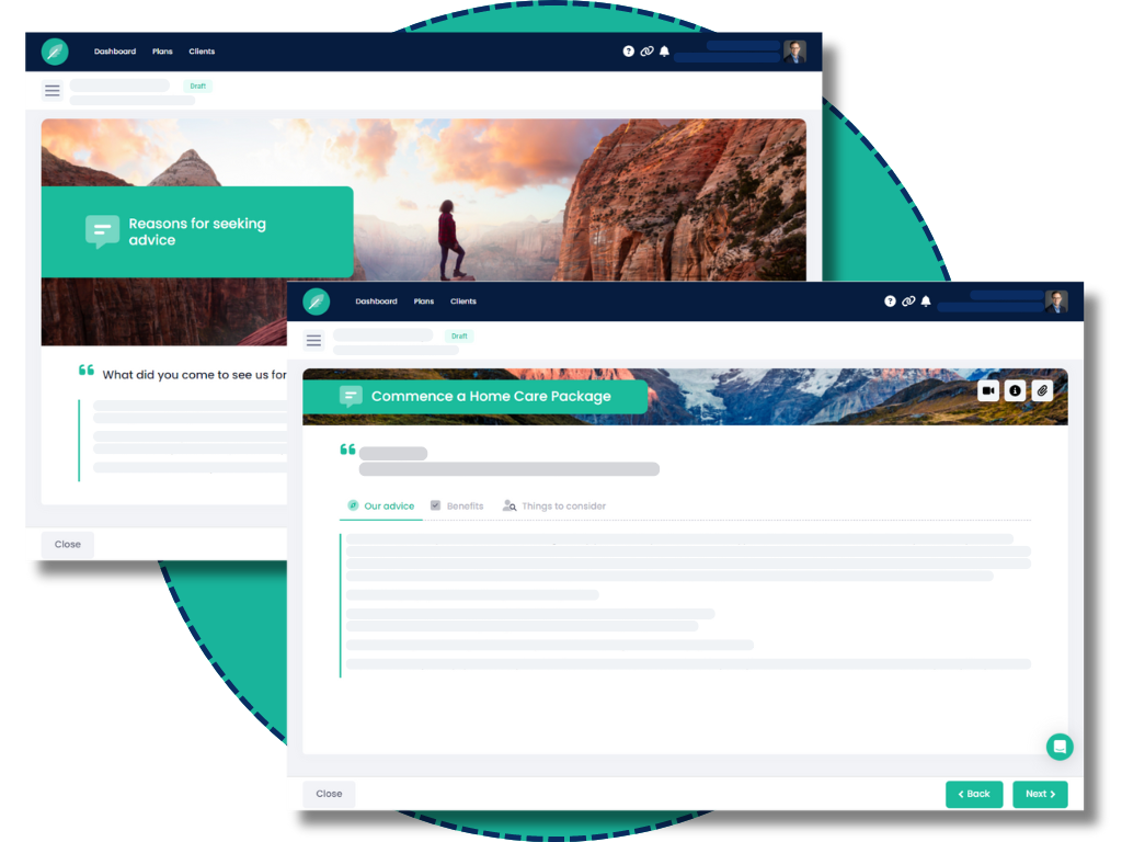 Digital Advice Presentation — Advice Designer