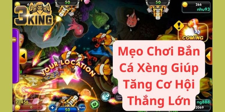 Bắn Cá Xèng 3KING - Chơi Game Kiếm Tiền An Toàn Nhất