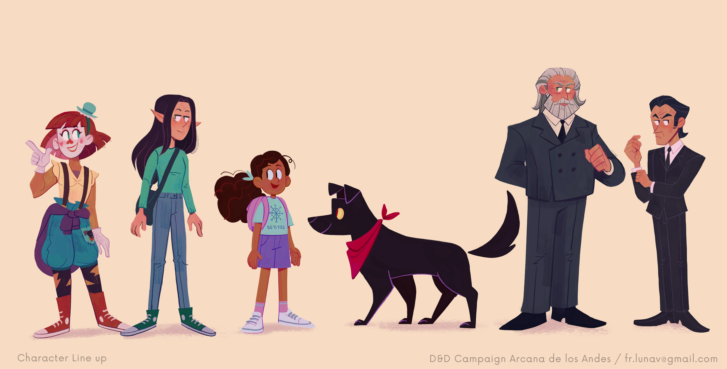 Character Design — Luna Vargas
