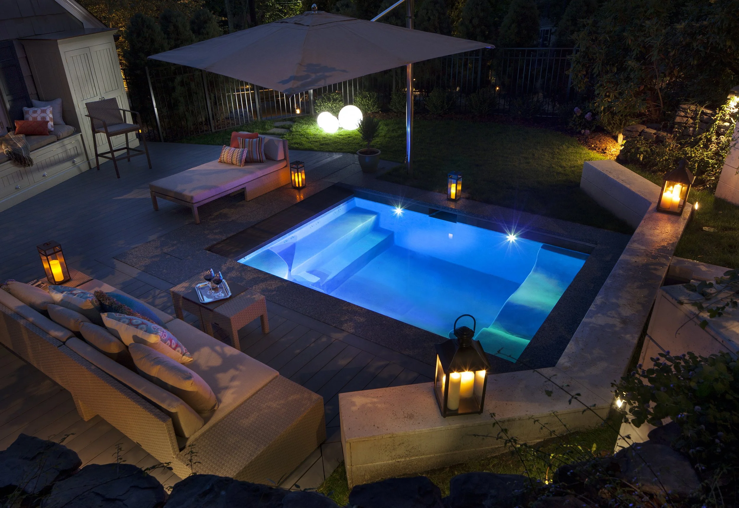 OUTDOOR SPA — von Hoffmann Landscape Architecture