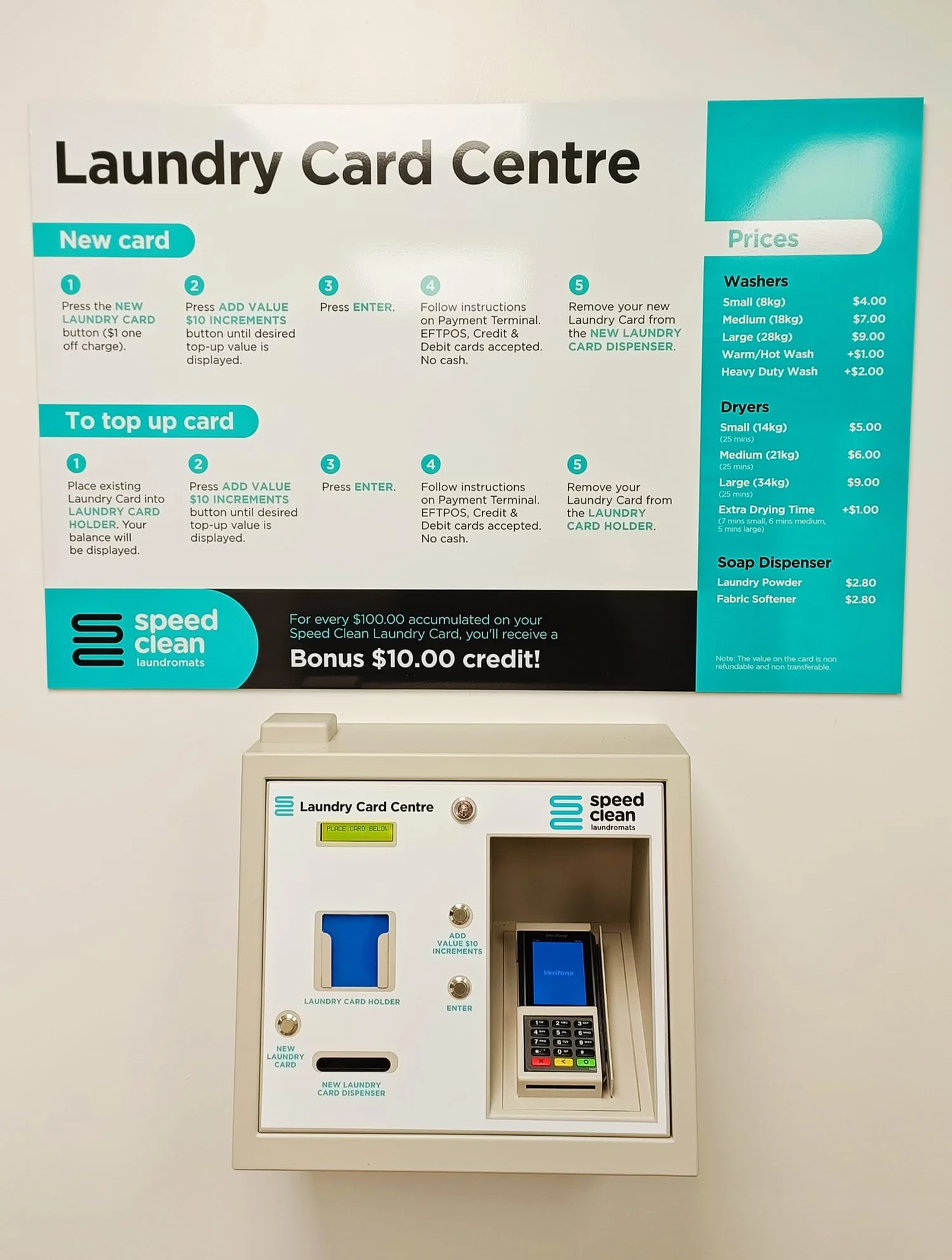 How to use — Speed Clean Laundromats