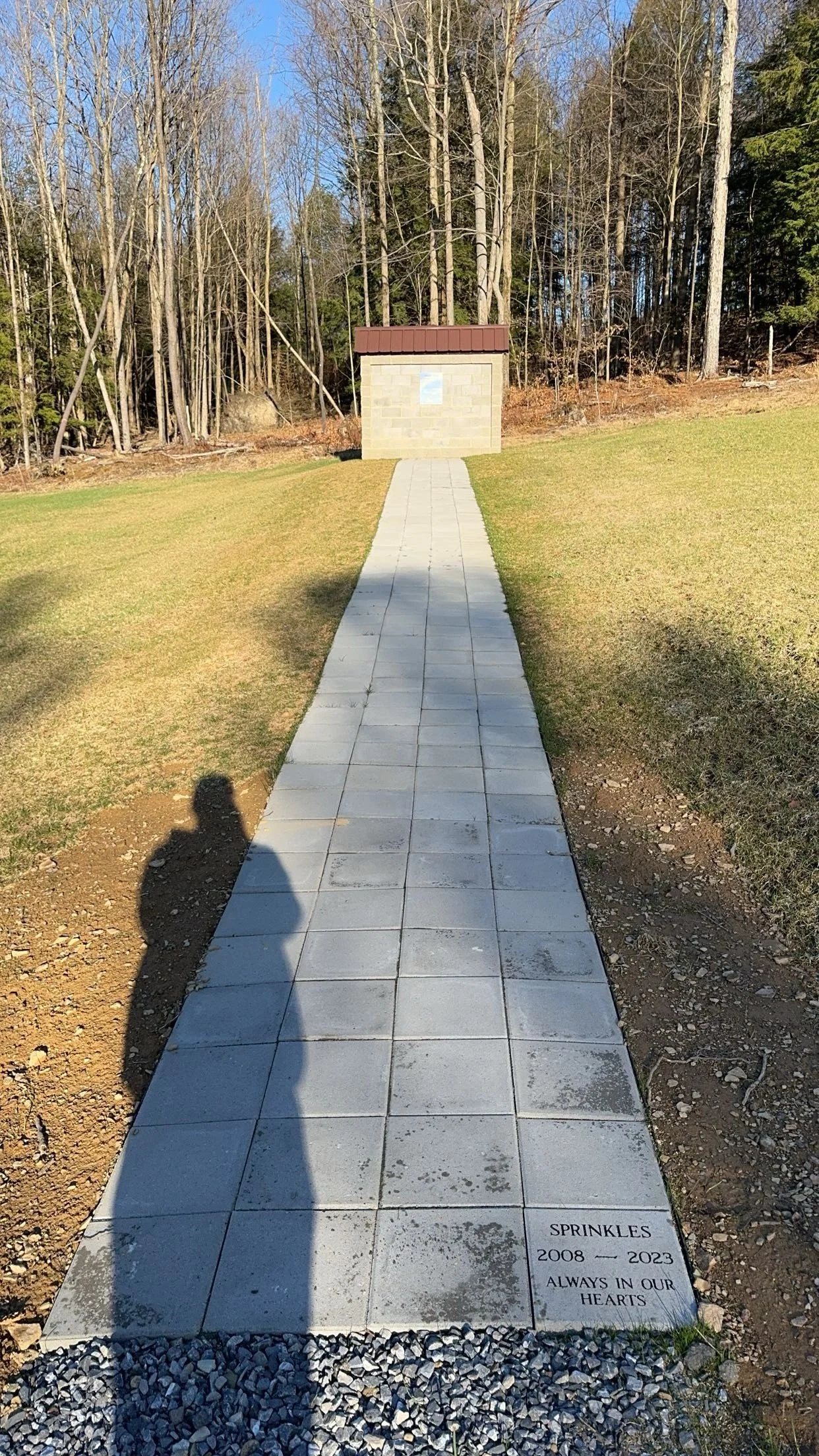 Pet Memorial Walkway — Star Valley Pet and People Cemetery
