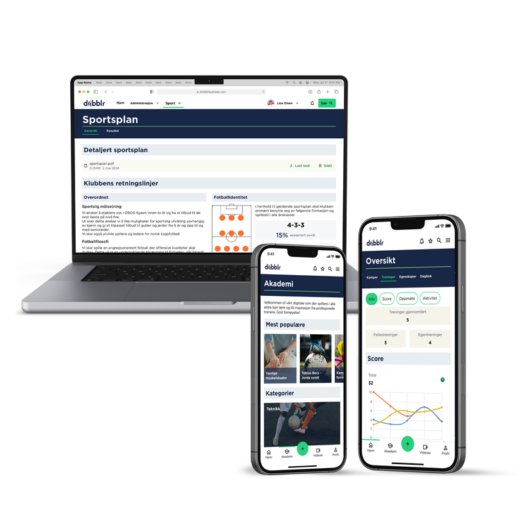 Dribblr: Klubbutvikling | Spillerutvikling | Rekruttering. Vi kobler ...