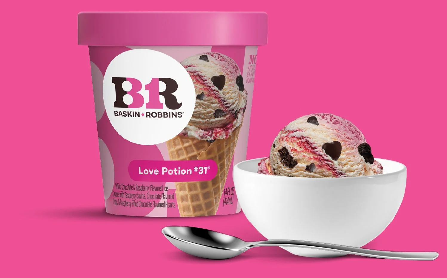 Flavor Page Love Potion #31 Ice Cream — BaskinRobbinsatHome