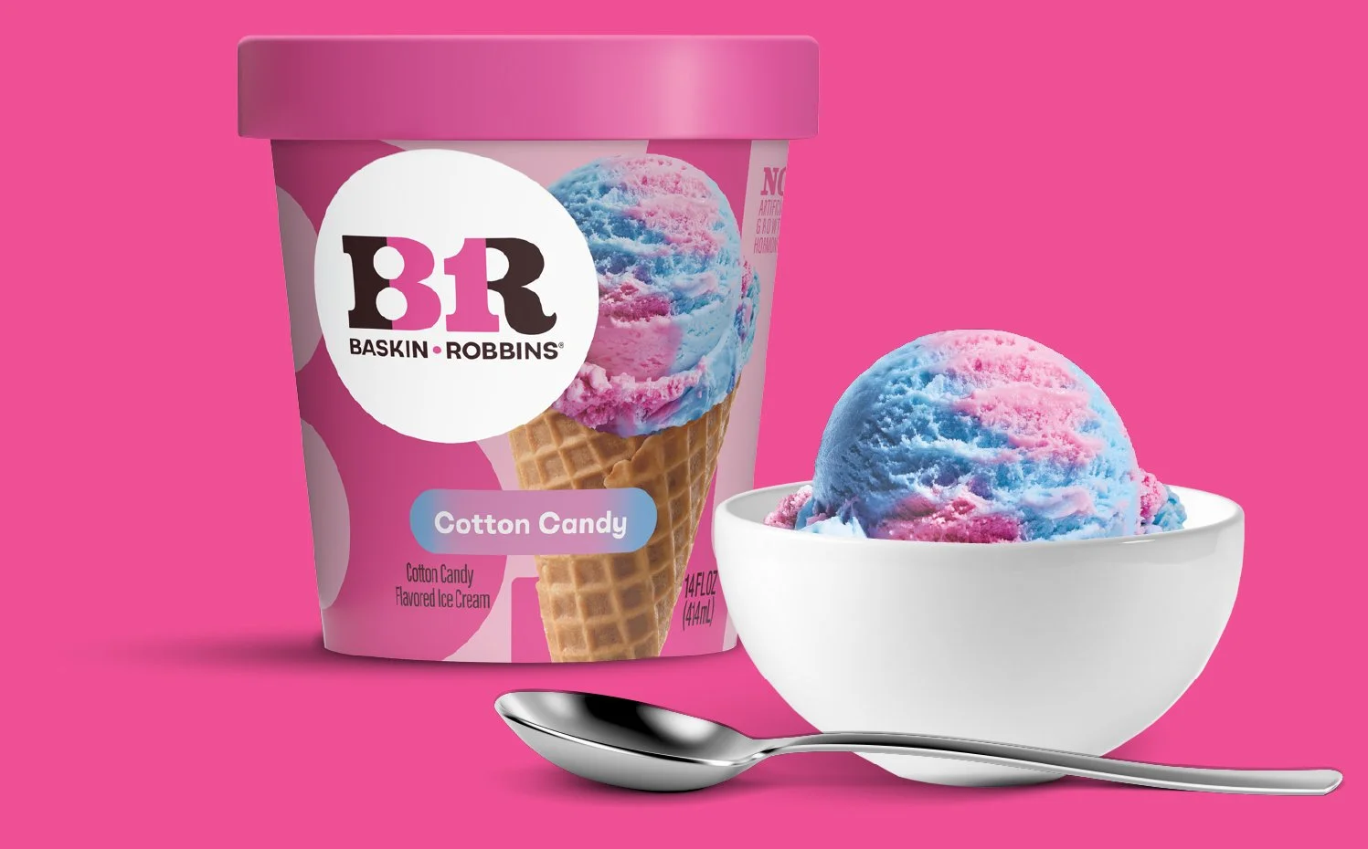 Flavor Page Cotton Candy Ice Cream — BaskinRobbinsatHome
