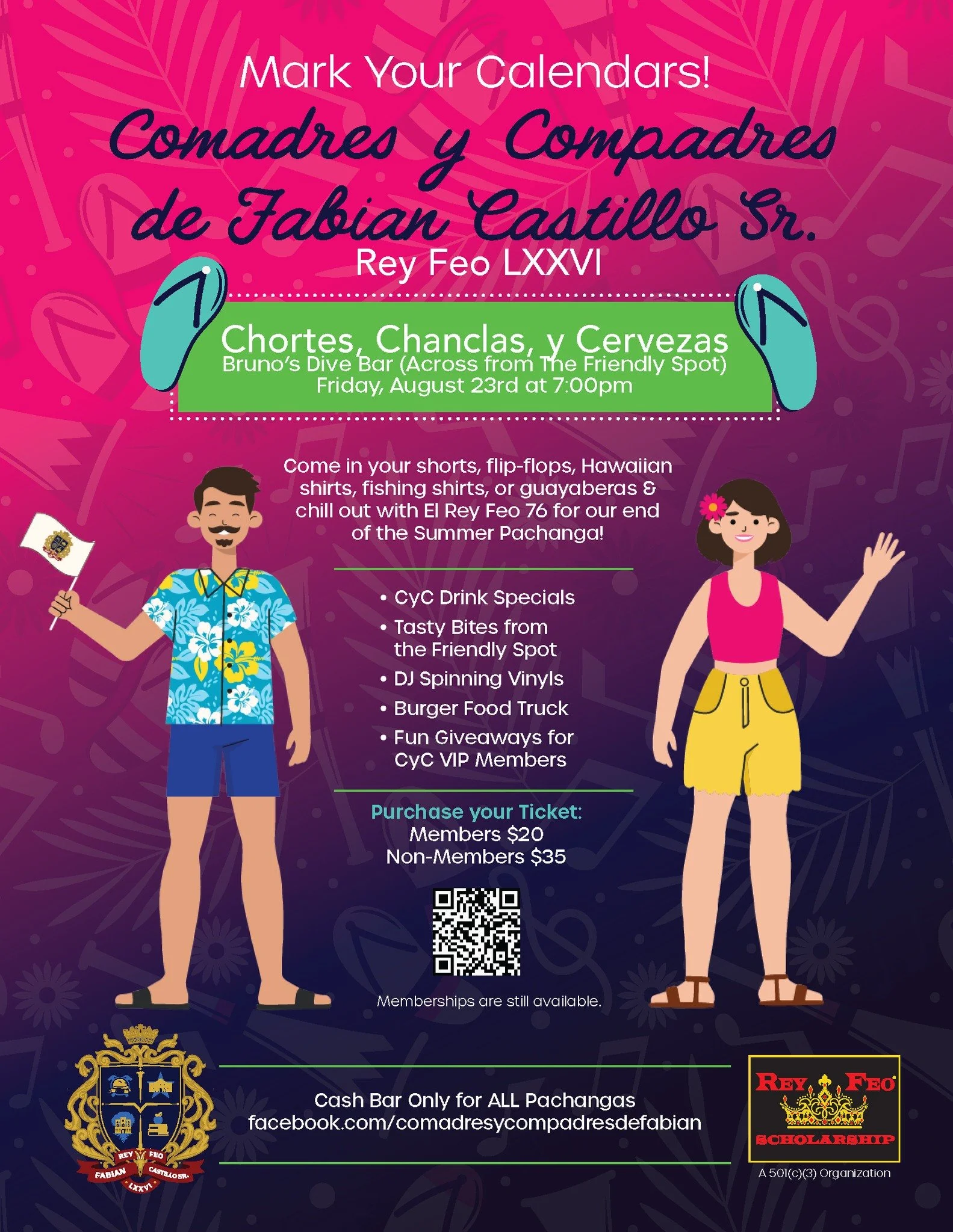 Events — Rey Feo LXXVI