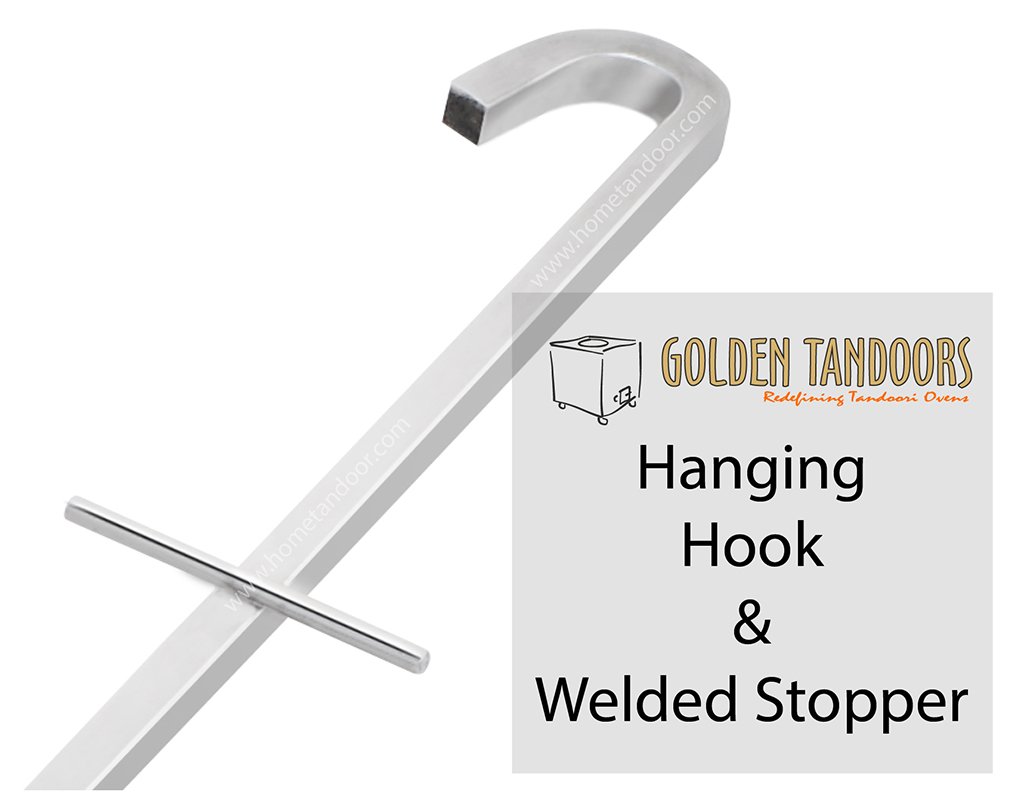 Roti Tandoor Naan Tandoori Skewers for removal from Tandoor — Home of ...