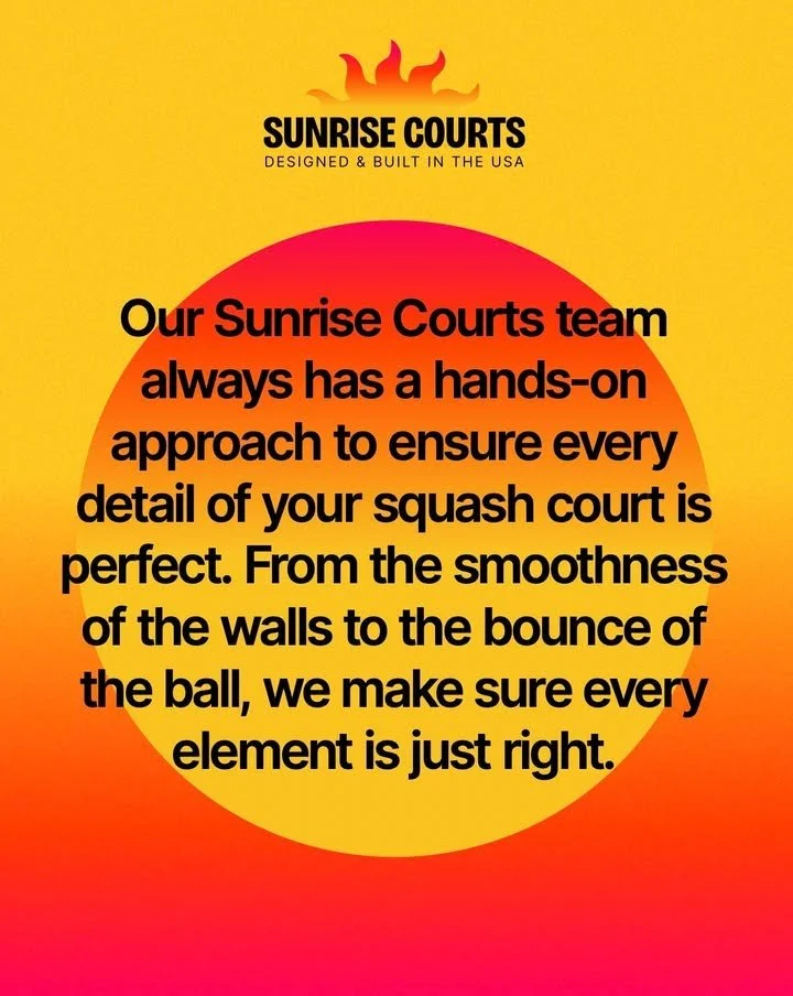 Sunrise Courts: Leading USA-Made Squash Courts Enhancing Communities