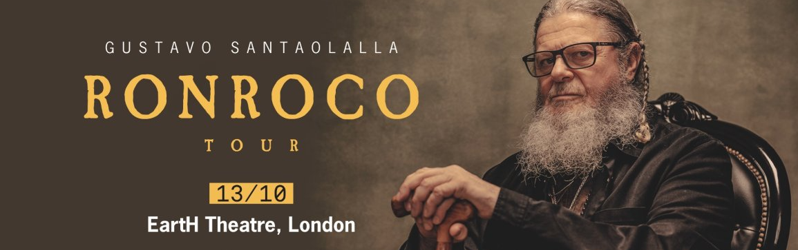 Gustavo Santaolalla: RONROCO 25th Anniversary Live concert in London ...