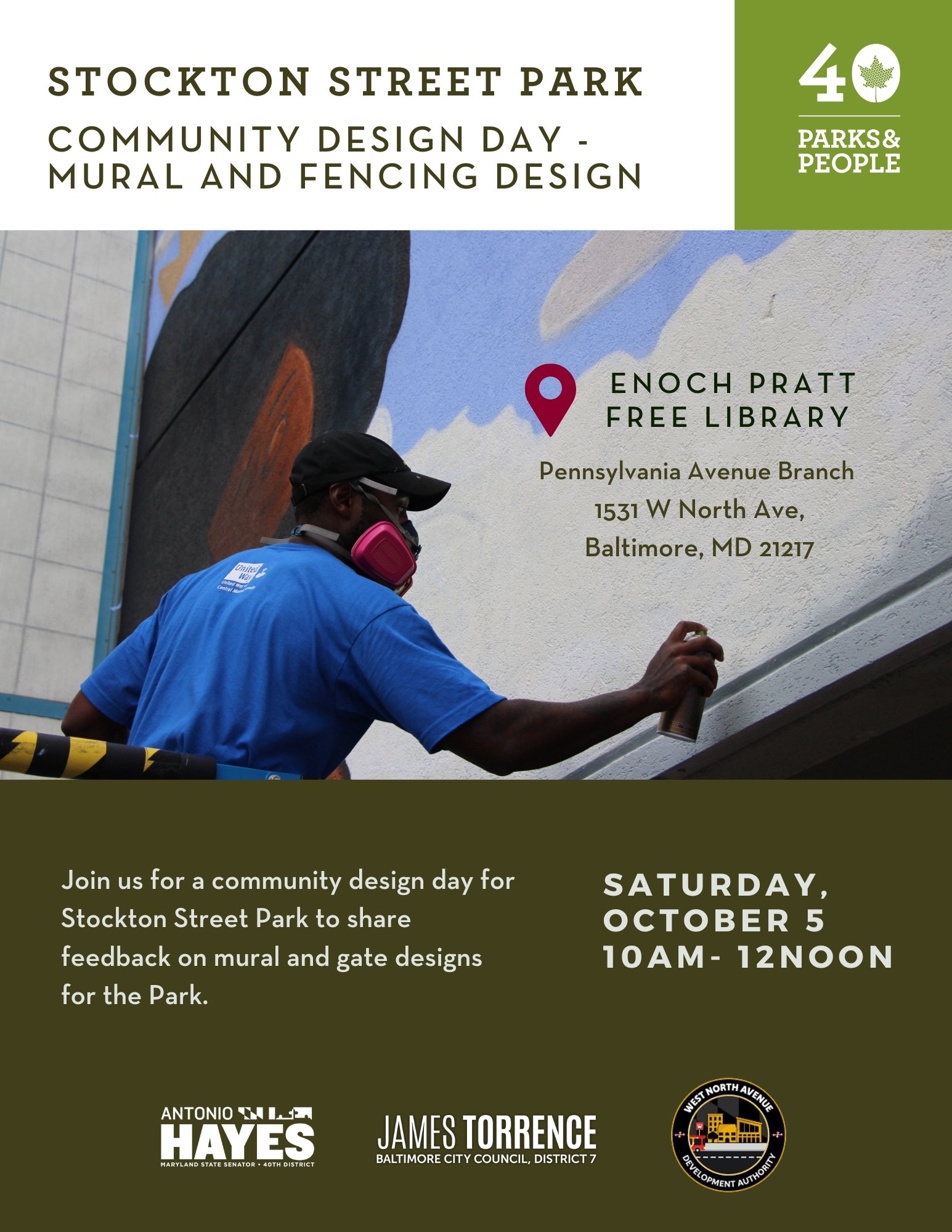 Community Design Day - Stockton Street Park — Parks & People