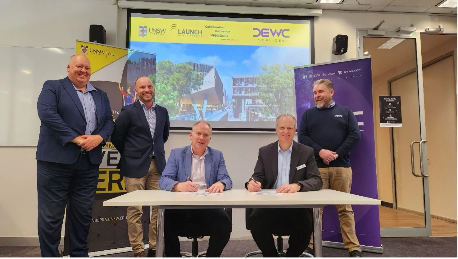 DEWC Services launches into UNSW Canberra — DEWC Services