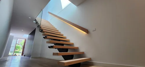 Steel Mono Single Stringer Stairs — Steel Stairs Group