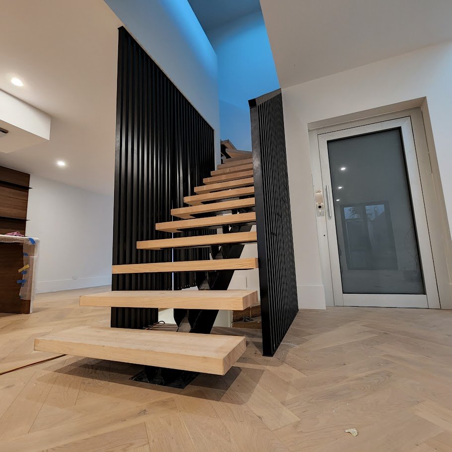 Steel Mono Single Stringer Stairs — Steel Stairs Group