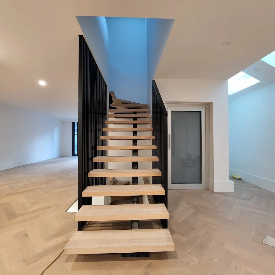 Steel Mono Single Stringer Stairs — Steel Stairs Group