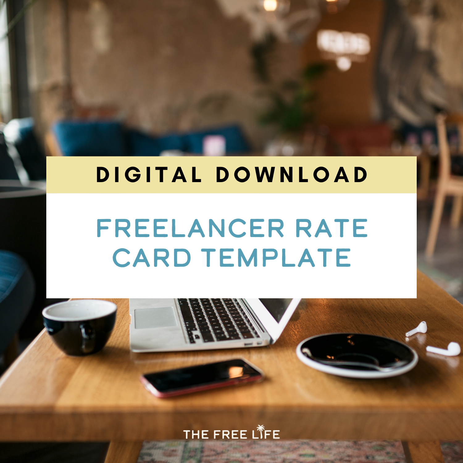 Freelancer Rate Card Template | Editable Canva Pricing Guide - Amy ...