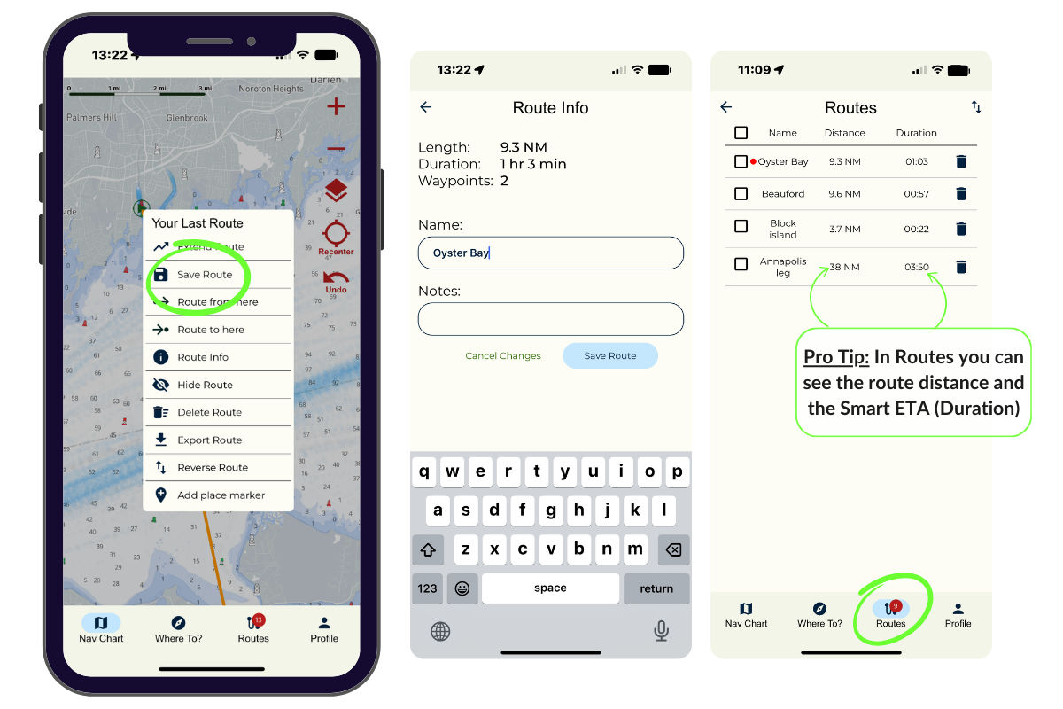 How To Create a Route — Ditch Navigation