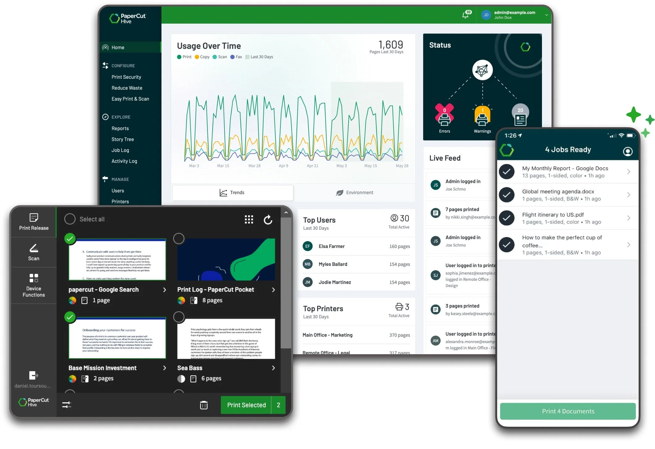 PaperCut Hive - Cloud Print Management | iTS: Print.Copy.Scan
