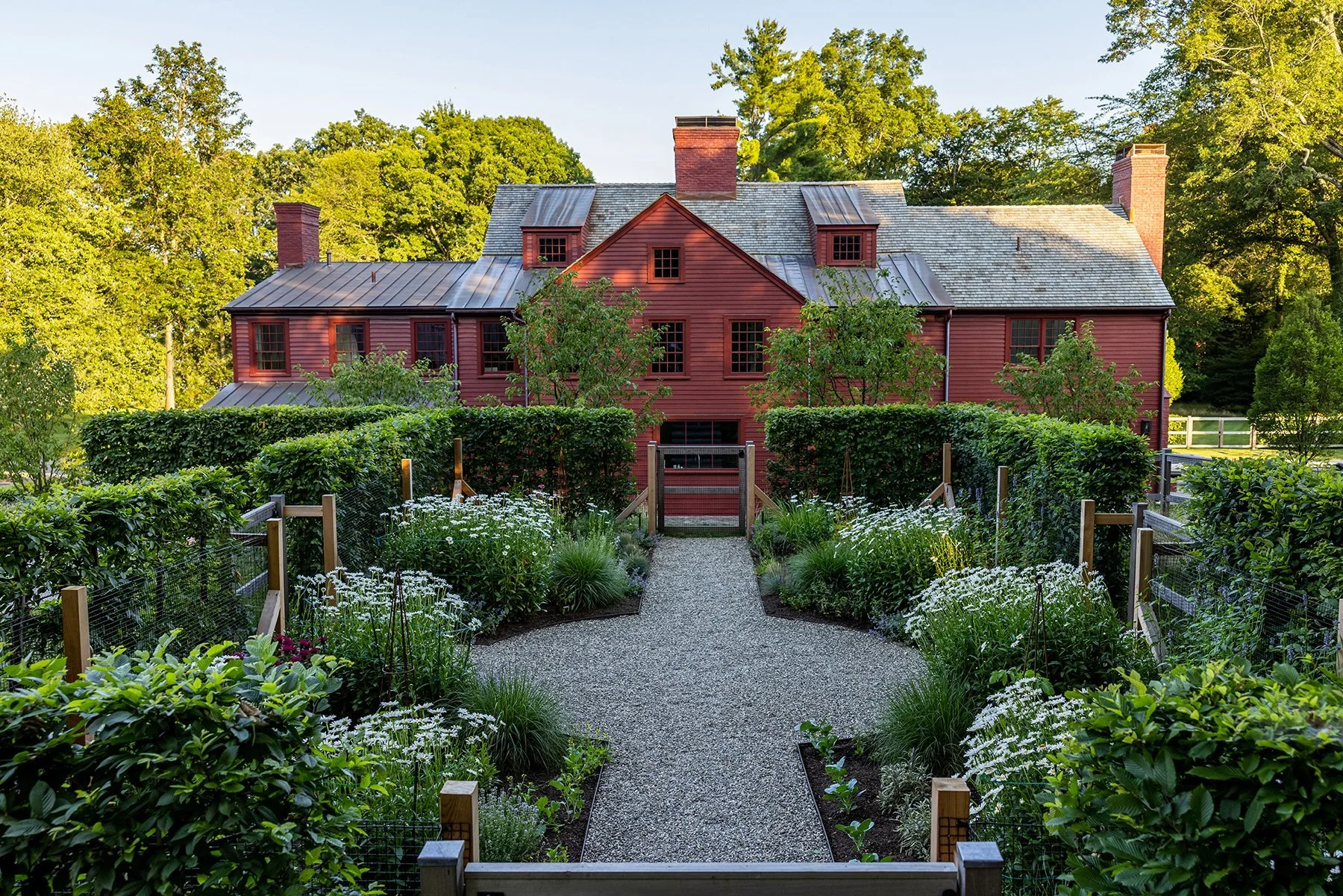 Historic Saltbox-New Site Development and Re-Imagining of the Landscape — James Doyle Design ...