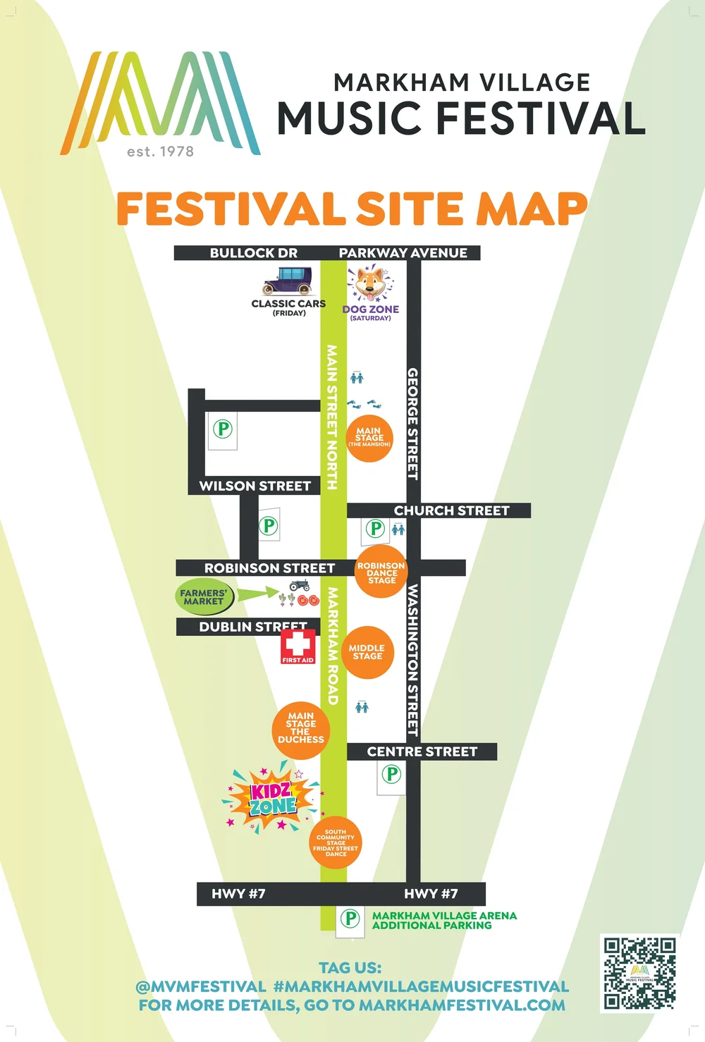 Road Closure Notice Markham Village Music Festival 2026
