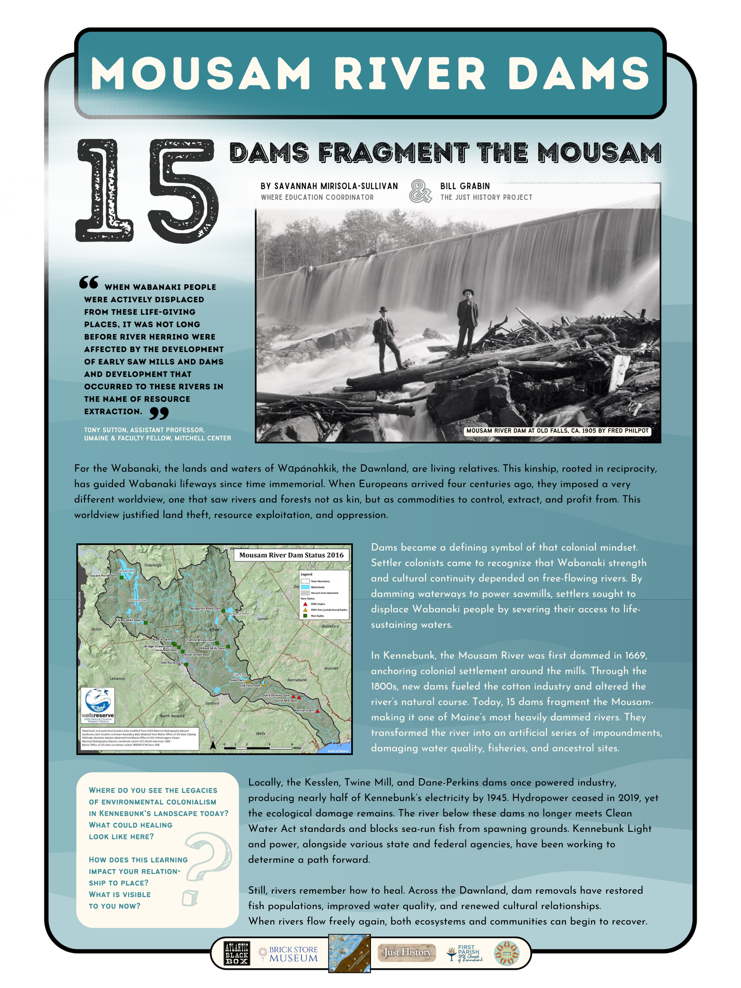 Mousam River Dams: What Was Lost and Can Still Be Regained — The Walks ...