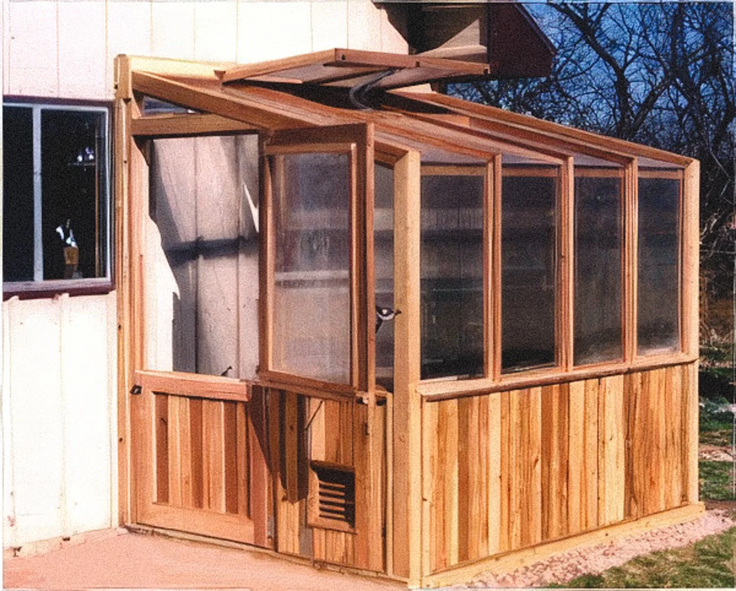 12' Wide Cedar Wood Greenhouse Kits | Grandeur for Your Garden — Cedar ...