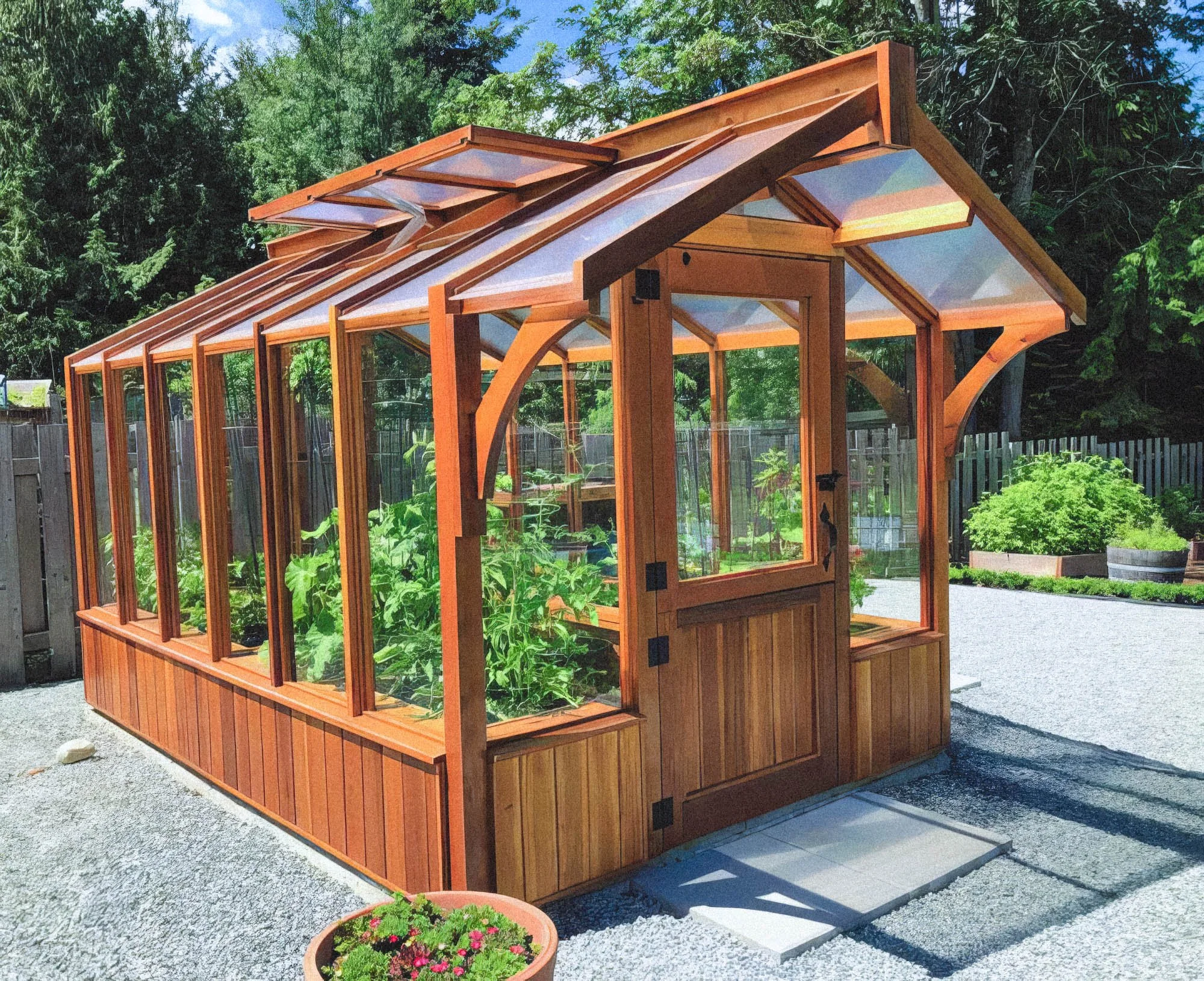 Diy Wooden Greenhouse Kits For Sale Cedar Built Greenhouses