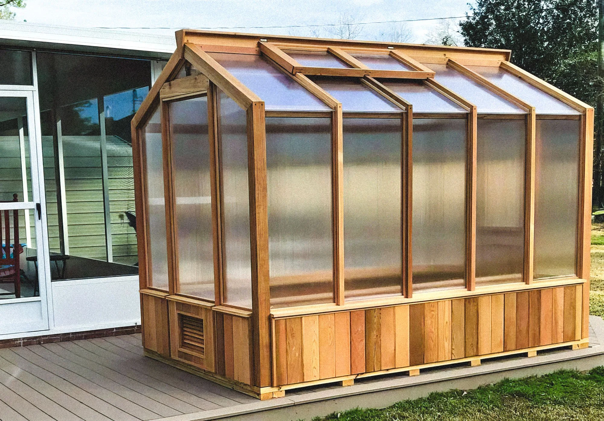 Cedar Greenhouse Shelving & Tables | Cedar-Built Greenhouses — Cedar-Built Greenhouses