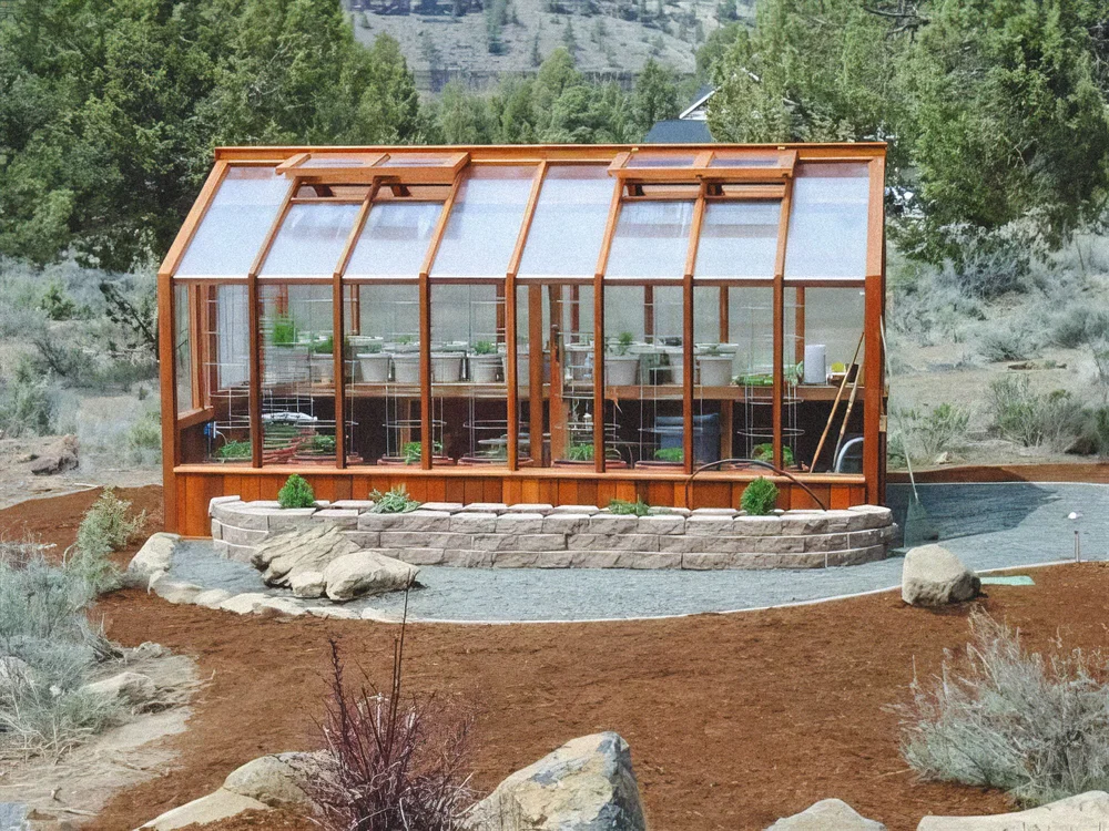 12' Wide Cedar Wood Greenhouse Kits | Grandeur for Your Garden — Cedar ...