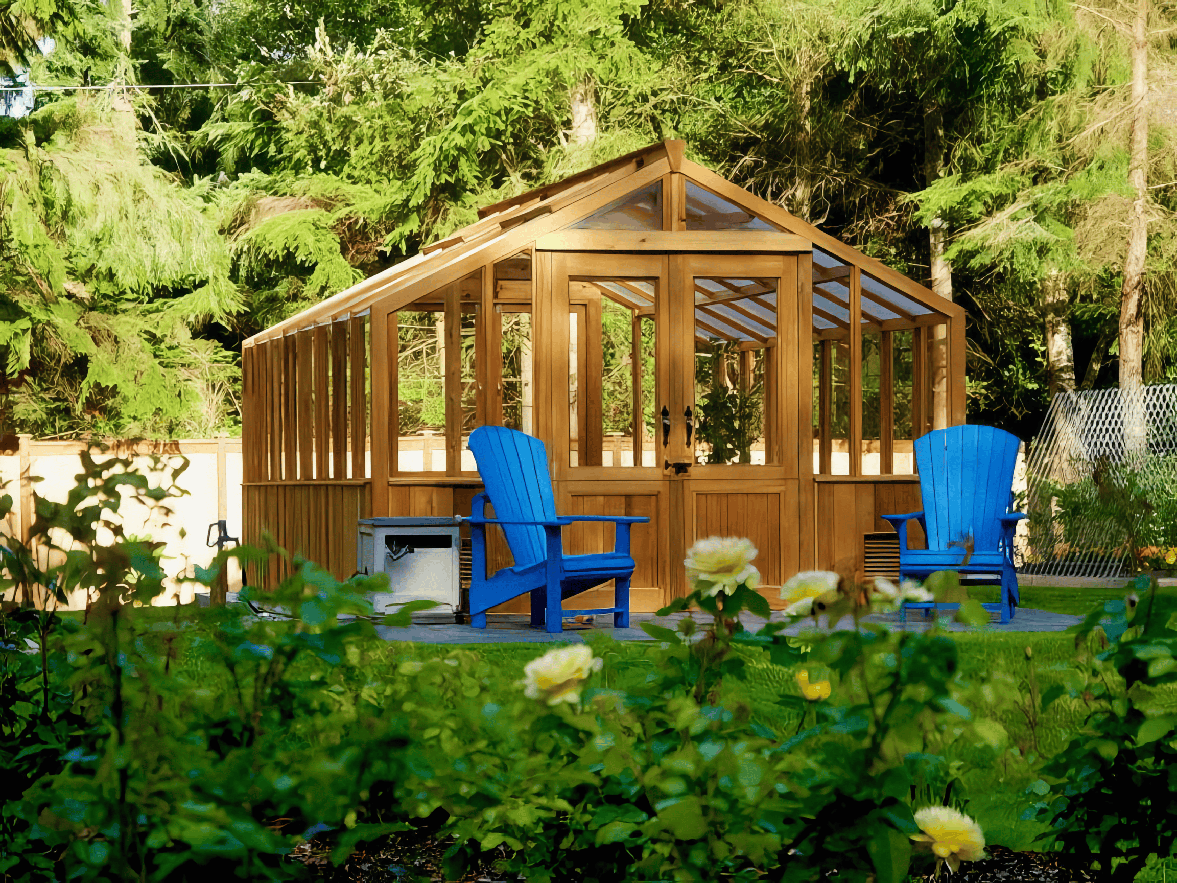 Cedar-Built Greenhouses / DIY Wood Kits