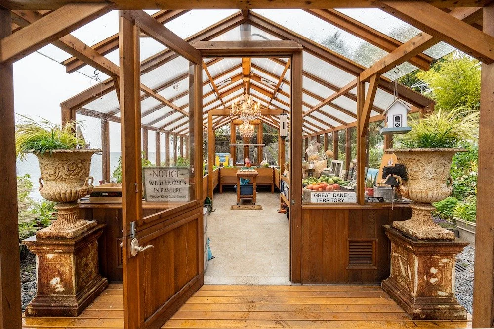 Insulation & Cedar Siding Options | Cedar-Built Greenhouses — Cedar ...