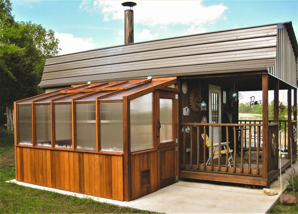 12' Wide Cedar Wood Greenhouse Kits | Grandeur for Your Garden — Cedar ...