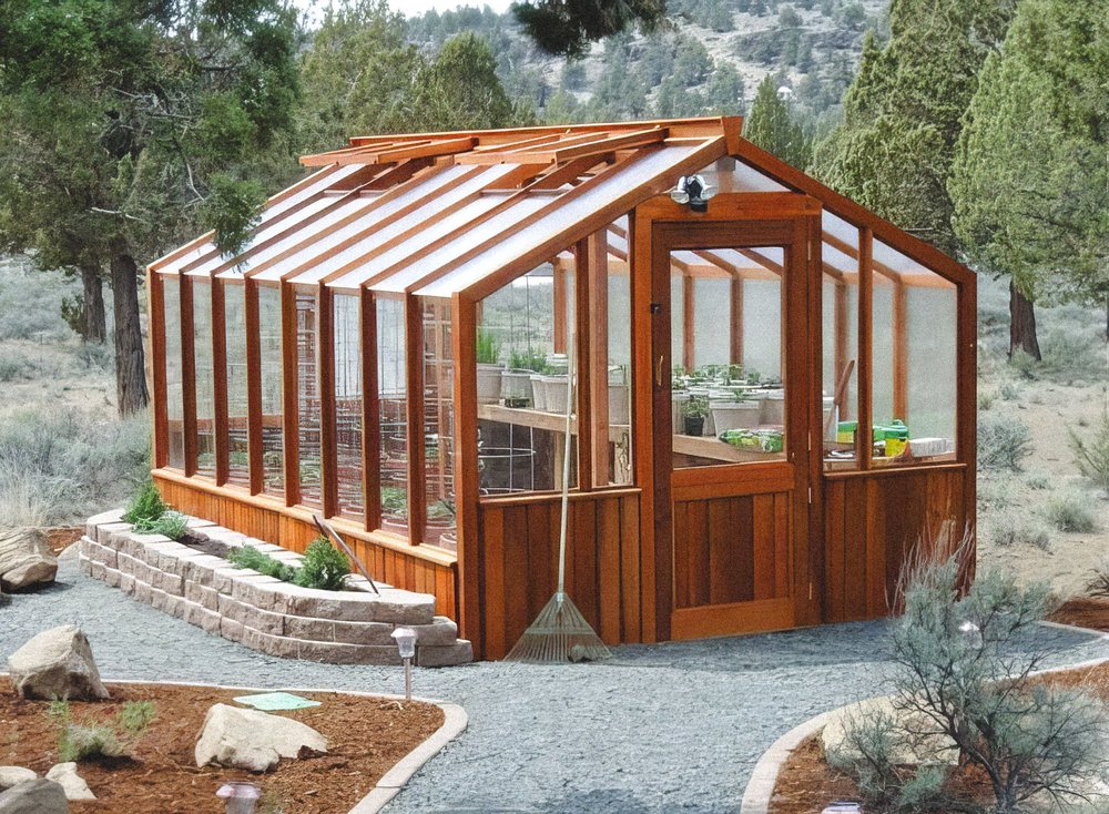 Greenhouse Sizes and Measurements | Cedar-Built Greenhouses — Cedar ...