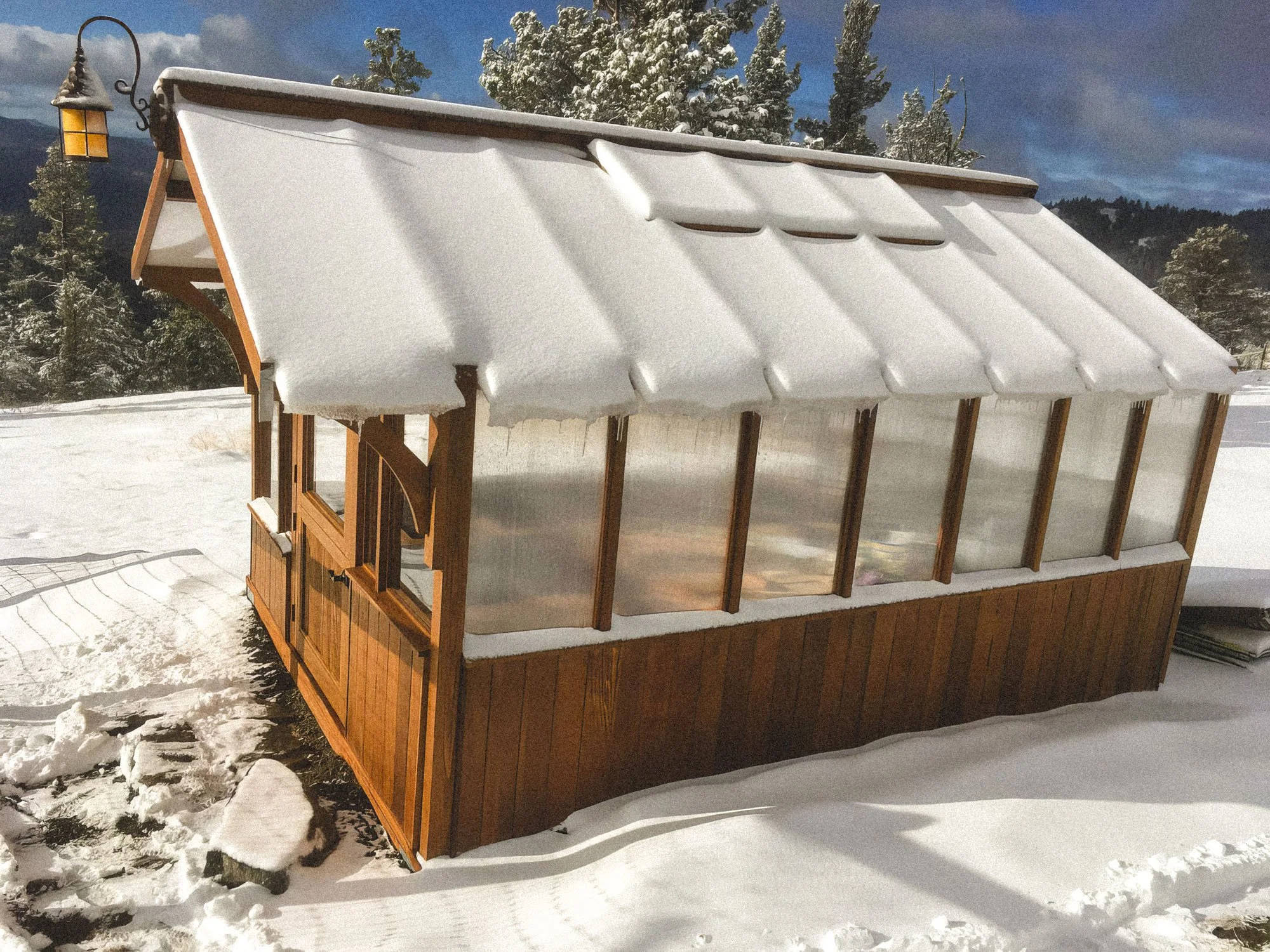 Dutch Doors for Greenhouses | Cedar-Built Greenhouses — Cedar-Built ...