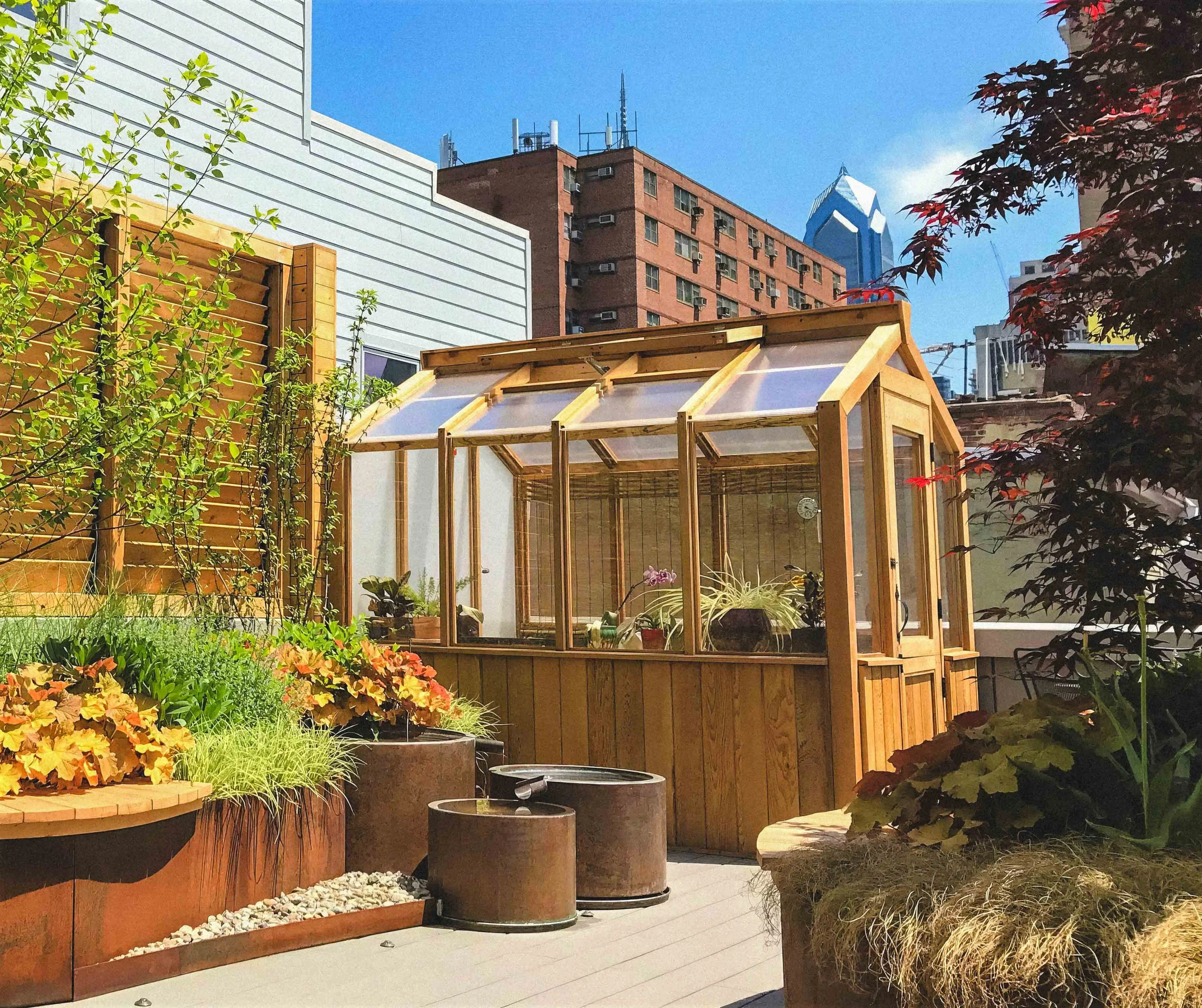 12' Wide Cedar Wood Greenhouse Kits | Grandeur for Your Garden — Cedar ...