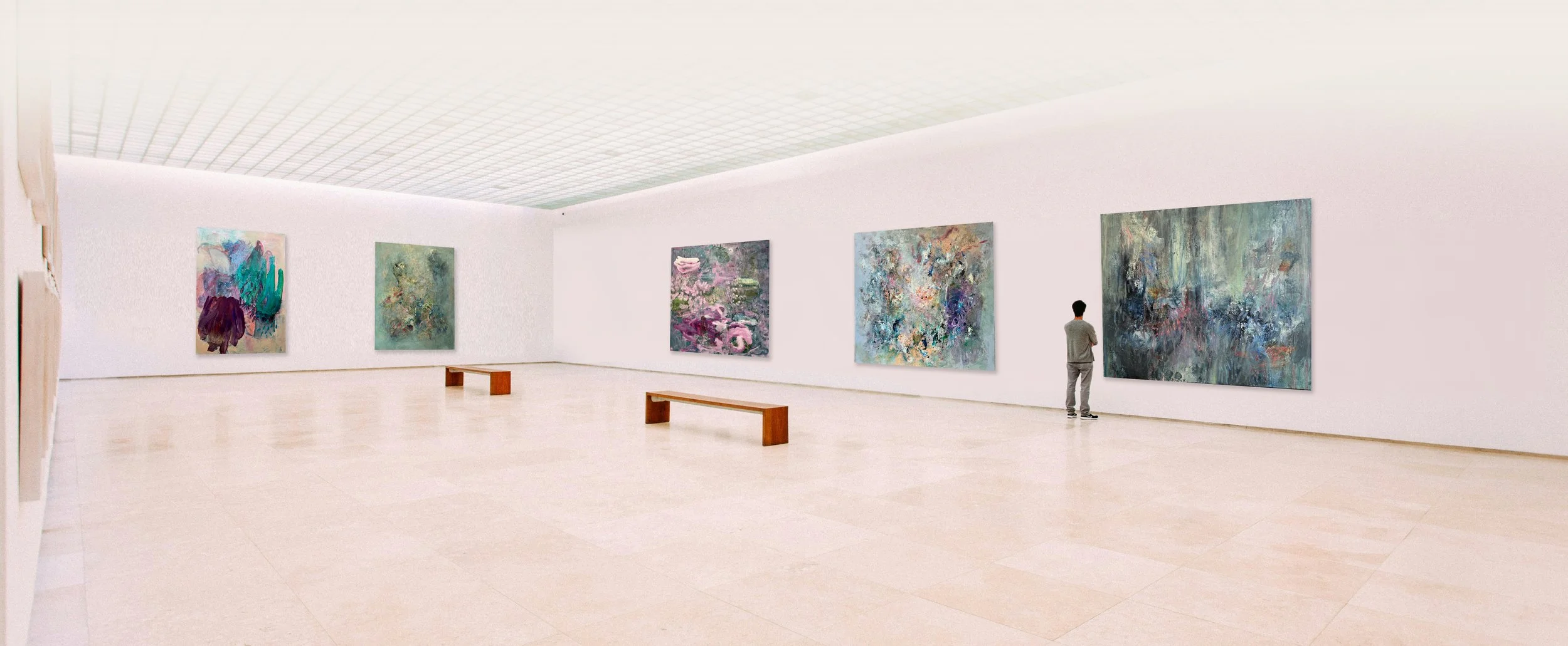 'Hopes and dreams' (2024) - Contemporary Figurative Expressionist Art ...