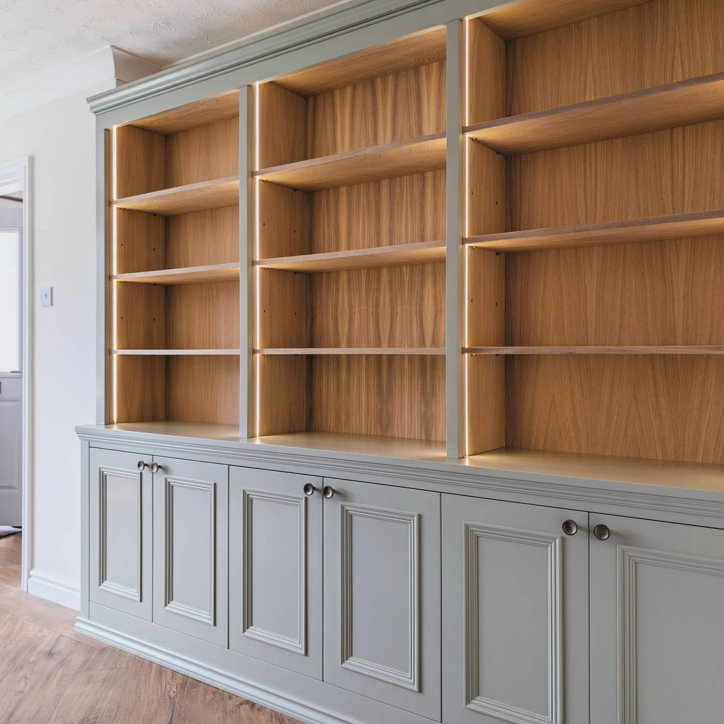 Beautiful Built In Display Cabinets — Penrose Bespoke