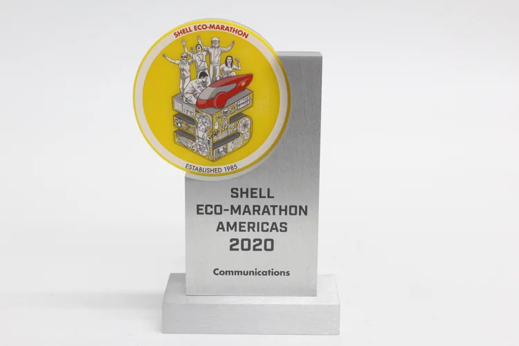 Custom Awards for Shell Eco-marathon Competition | Custom Awards and ...