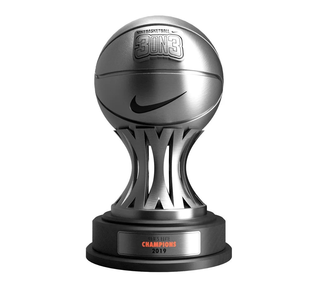Nike 3ON3 Basketball Tournament Custom Trophies | Bennett Awards