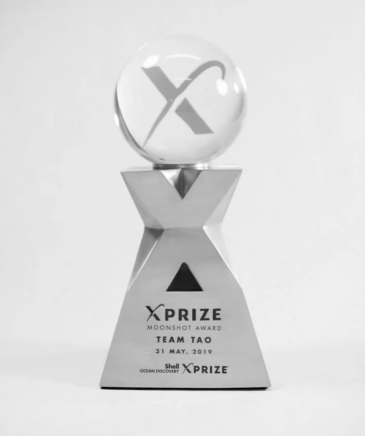 Custom Awards for Shell Ocean Discovery XPRIZE | Bennett Awards