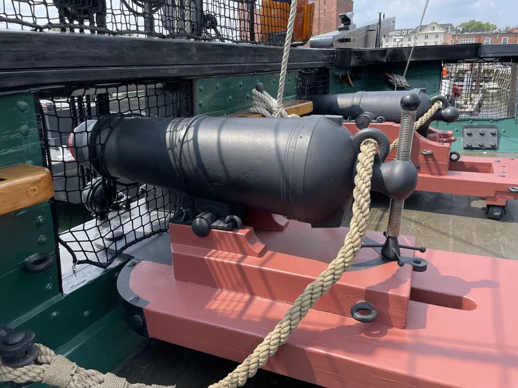 The 32-Pounder Carronade at Fort Macon — Santee1821: Naval Artifacts ...